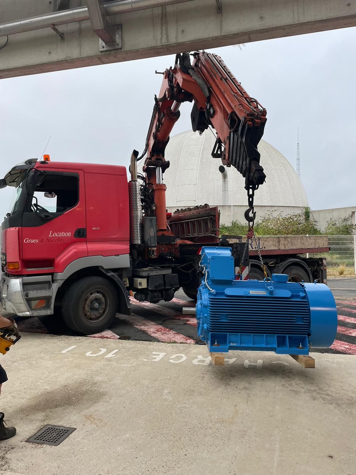 Mise en place et mise en service d'un moteur ATB Schorch GmbH révisé ...